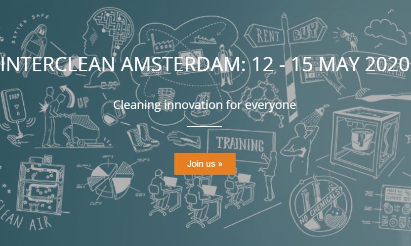 Interclean 2020 in Amsterdam starts in 10 Months